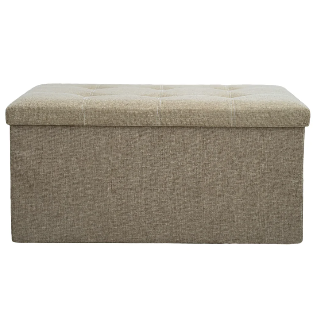 Ghế Hộp Vải ECOSS2 Nâu Nhạt