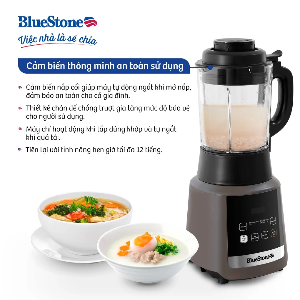 Máy Xay Nấu Đa Năng Bluestone BLB-6031 - Giao hàng T10/2025