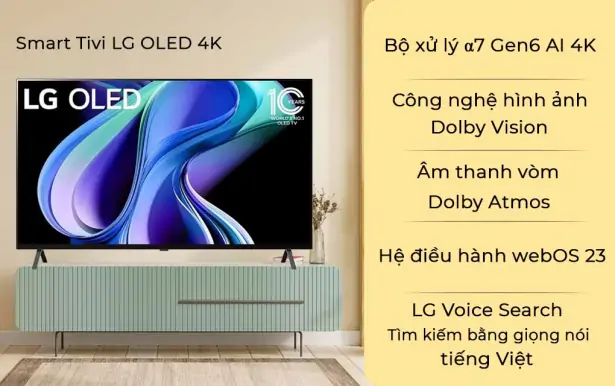 Smart Tivi LG OLED 4K 55 Inch OLED55A3PSA