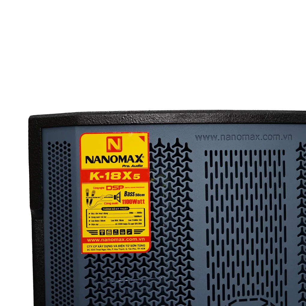 Loa Kéo Nanomax K-18X5 Karaoke Bluetooth Mới Nhất T6/2026