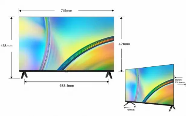 Smart Tivi TCL HD 32 Inch 32S5400A
