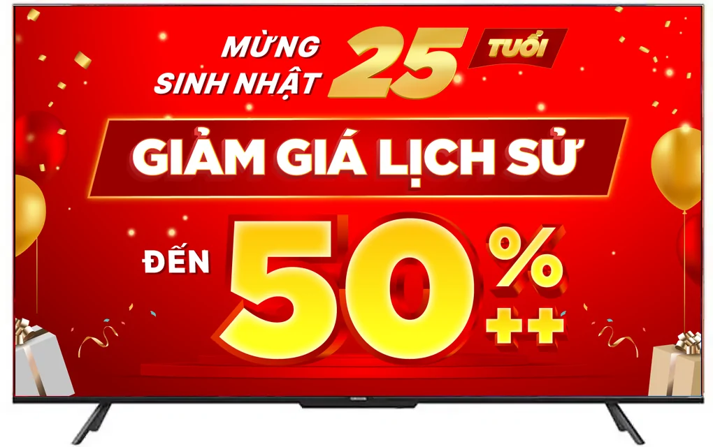 Google Tivi Coocaa 4K 75 Inch 75C9 giá rẻ, giao ngay