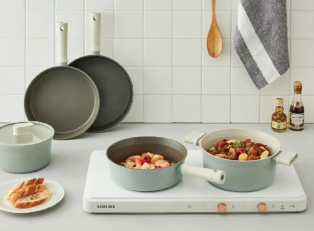 Nồi 2 Tay Cầm Suit LocknLock 20cm CSU1202MIT - Màu MINT 2026