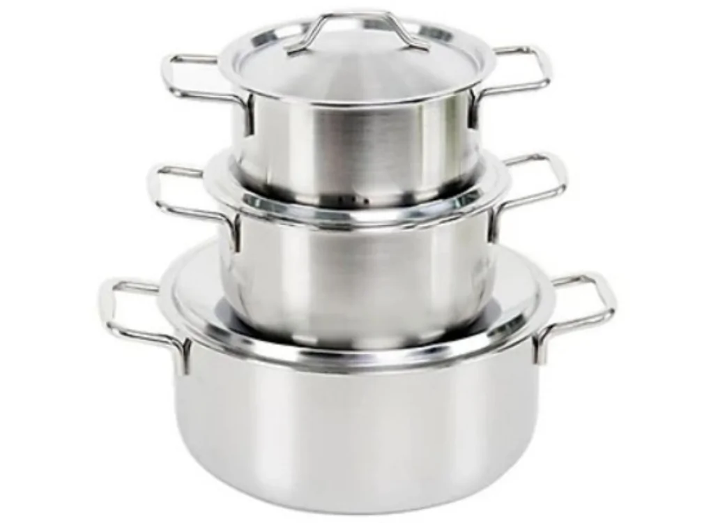 Bộ 3 Nồi Inox 1 Đáy Rainy RN06TTY giá rẻ, giao ngay