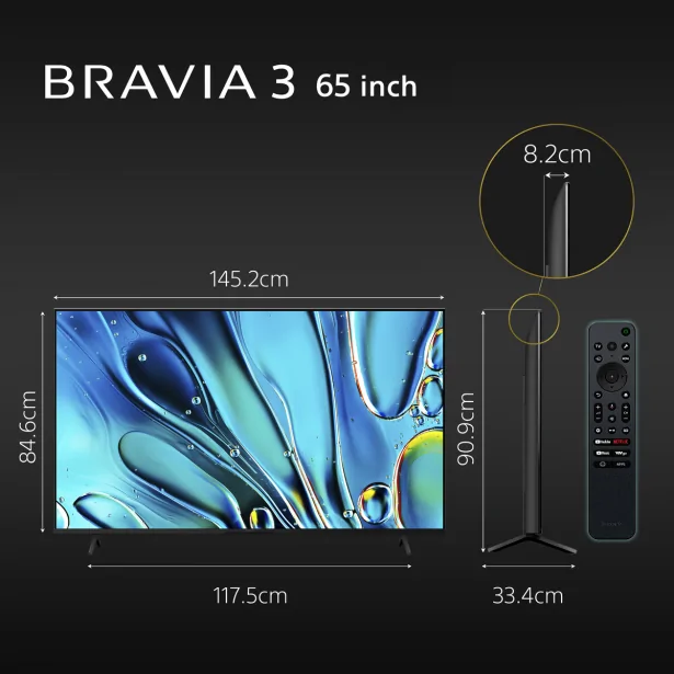 Sony BRAVIA 3 LED 4K 65 Inch K-65S30 chính hãng Tháng 1