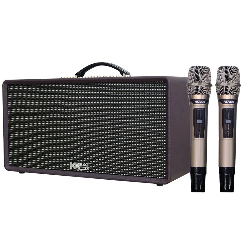 Loa Karaoke Xách Tay Acnos FLAC 36 (Màu Đen)