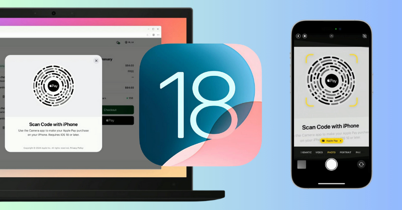 Apple Pay trên iOS 18: mở rộng trải nghiệm trên mọi thiết bị có trình duyệt