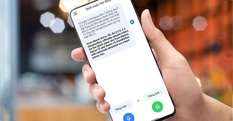 Lưu ngay cách sử dụng Xiaomi AI Translator nhanh chóng, hiệu quả