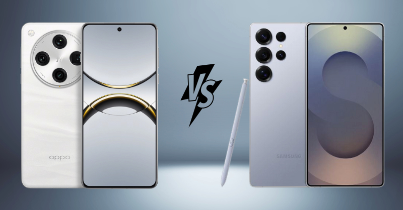 So sánh Galaxy S25 Ultra và OPPO Find X8 Pro
