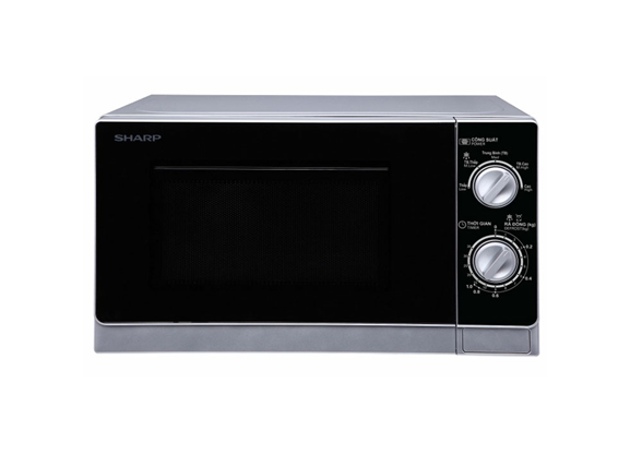 Lò vi sóng Sharp R-205VN-S 20 lít chính hãng, giá tốt 2025