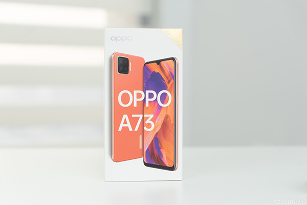 OPPO A73 ra mắt - Màn hình AMOLED, mặt lưng giả da, cấu hình ấn t