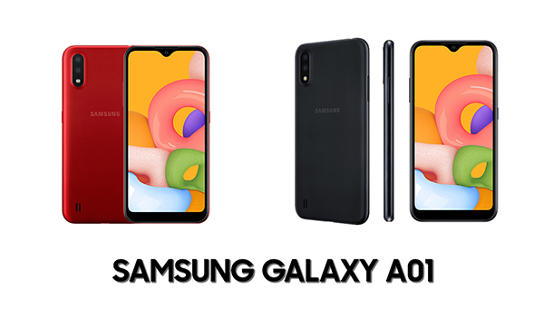 Galaxy A01 - Smartphone giá rẻ sở hữu thiết kế sang trọng